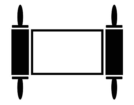 Blank Old Scroll Bible Drawing Art Vector Bible Drawing Art Png And