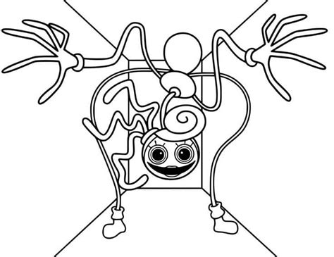 Desenhe Mommy Long Legs 4 Para Colorir Imprimir E Desenhar