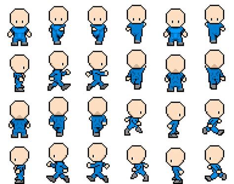32 Free Animated Characters Pack By Lexlom