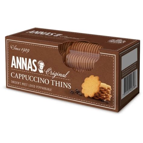 Lotus Annas Original Thins Cappuccino 150g Pepparkaka Annas Sweden
