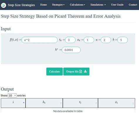 1 Data Entry Of The Cauchy Problem 11 To The Area Of Calculation 2