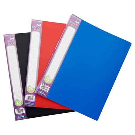 Premier 20 Pocket Display Book First Class Office