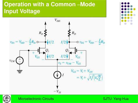 Ppt Chapter 6 Differential And Multistage Amplifiers Powerpoint