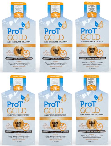Liquid Collagen Protein Packets By Prot Gold