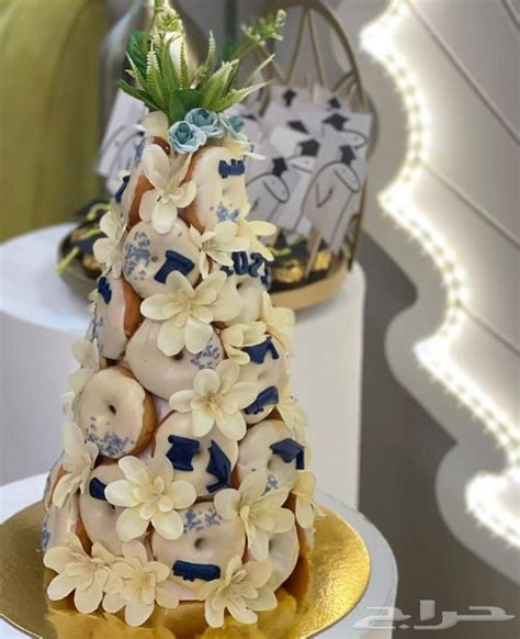 هرم الدونات باشكال واحجام مختلفة تناسب ثيم افراحكم موقع حراج