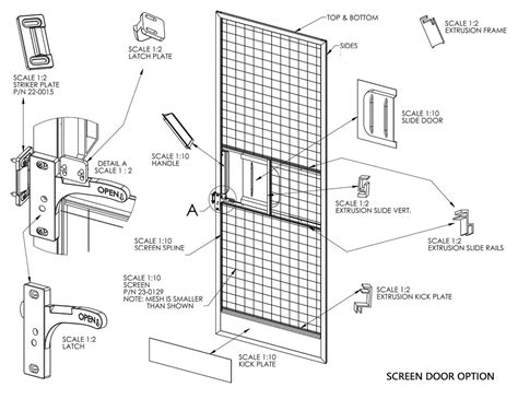 Camper Style Custom Door