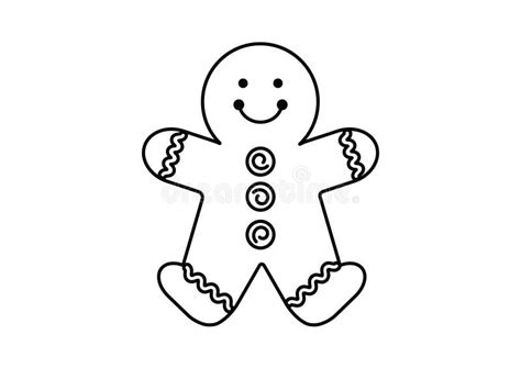Christmas Cookie Icon Full Resizable Editable Vector Stock Vector