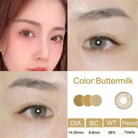 Buttermilk Contact Lenses Branclear Colored Contacts Official