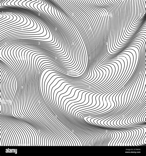 Vector abstract lines pattern. Waves background Stock Vector Image & Art - Alamy