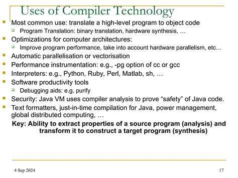 Phases Of Compiler Ppt Includes Phases Of Compiler Ppt