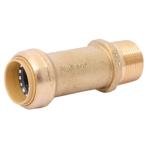 Universal Quick Connect Brass Fitting 710 0006 The Home Depot