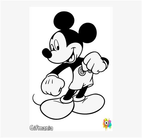 Dibujos Para Colorear De Mickey Mouse Para Niños Para Imprimir
