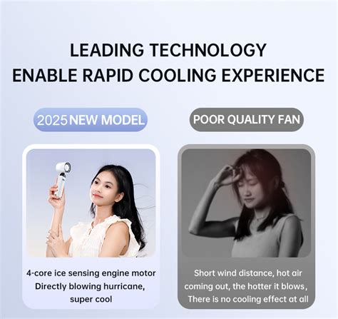 Super Strong Cooling！better Than Air Conditioning！fan Mini Fan Portable
