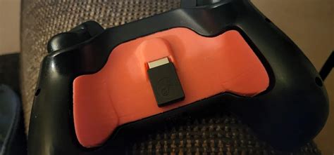 Steam Controller Battery Cover Fdm Strengthened With External Usb