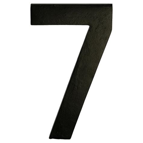 Cijfer 7 Tsifer Zwart Deuren En Ramen Kluswijs
