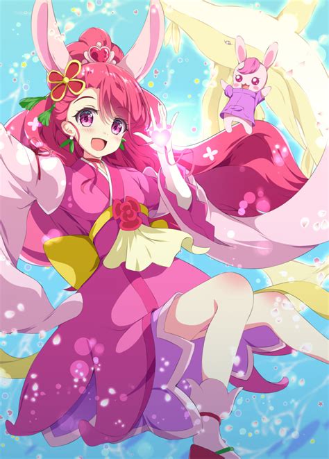 Tsuyukina Fuzuki Cure Grace Cure Grace Partner Form Hanadera