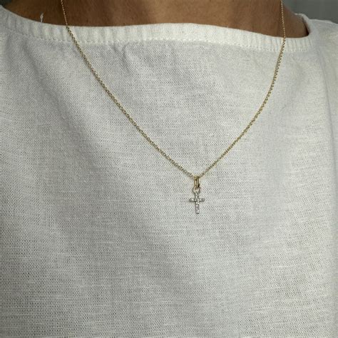Micro Infinity Cross Necklace Phillips House