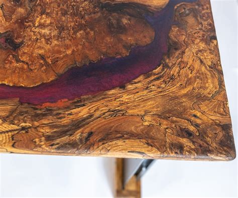 Airbus A321 Auxiliary Fuel Tank Desk Spalted Burr Elm And Resin Etsy