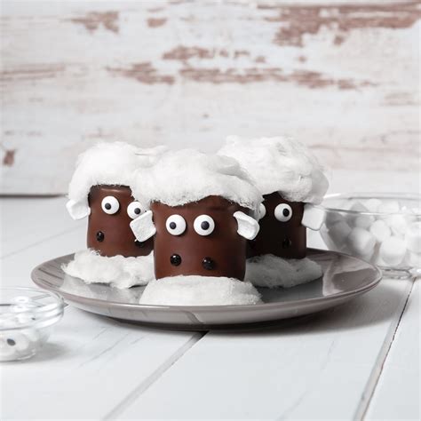 Flauschige Dickmanns Schafe Dickmanns Deko Und Bastelideen