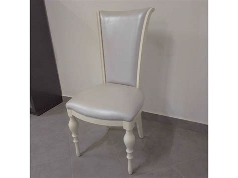 Sedia Classica Zoe In Legno Laccato Beige Cortezari Deesup