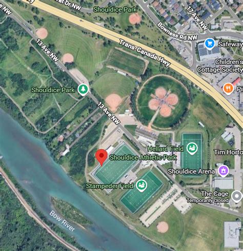 Shouldice Athletic Park Calgary Ballpark 9 Diamonds Slo Pitch Central