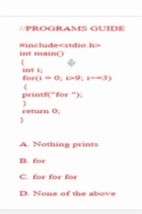 C Tricky Question 2 Tamil Programs Guide Youtube