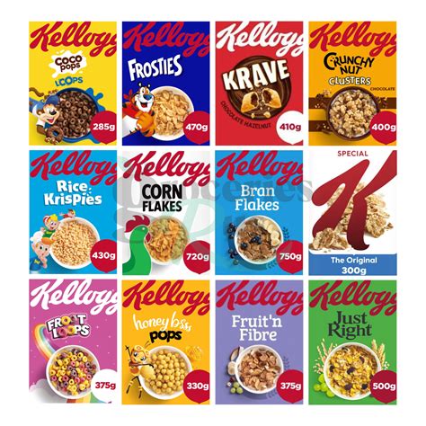 Kelloggs Cereal Brands