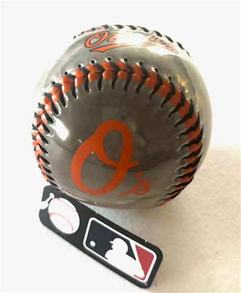 Baltimore Orioles Glass Baseball Wild Bills Apparel