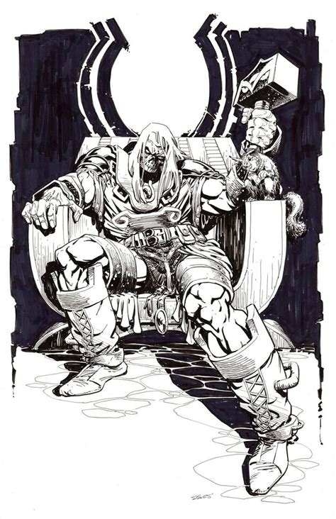 Bart Searsragnorak Thor Comic Art Comic Book Art Style Comic Art