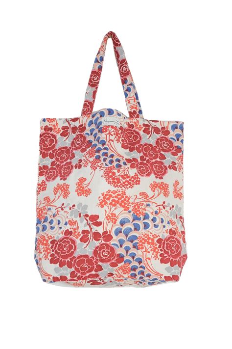 Confetti Scarlet Canvas Bag One Hundred Stars