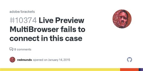 Live Preview MultiBrowser Fails To Connect In This Case Issue Adobe Brackets GitHub