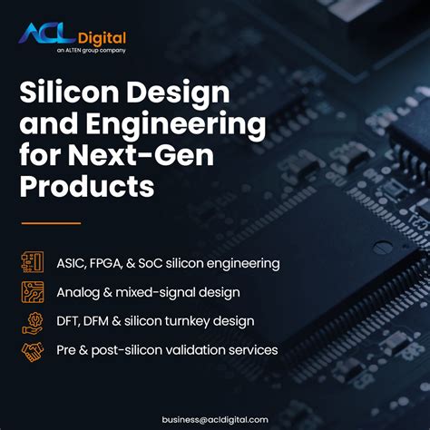 Acl Digital On Linkedin Semiconductor Embeddedsystems Chipdesign