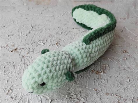 Crochet Pattern Amigurumi Eel Crochet Pattern Pdf Etsy
