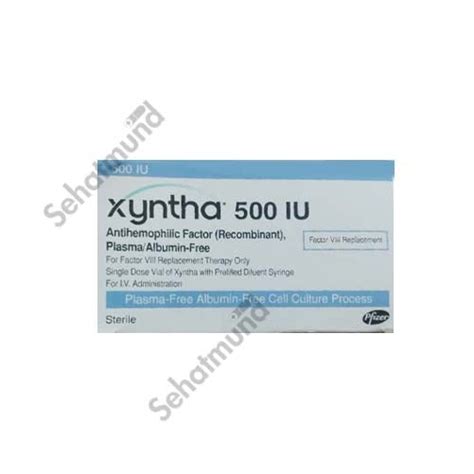 Xyntha 500 Iu Powder And Solvent For Injection Sehatmund Online Medicine