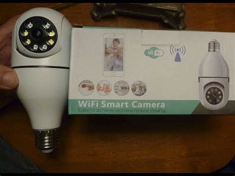 Lightbulb WiFi Smart Camera Install Smart Camera Camera Wifi