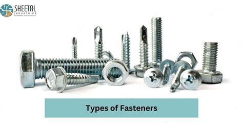 Types Of Fasteners Bolts Screws Nuts And More Explained