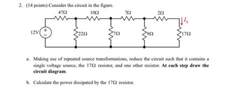 solved 2 14 points consider the circuit in the figure a
