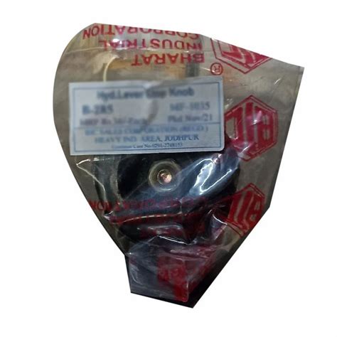 Black Mild Steel Tractor Hydraulic Lever Stop Knobs Size 3inch L At