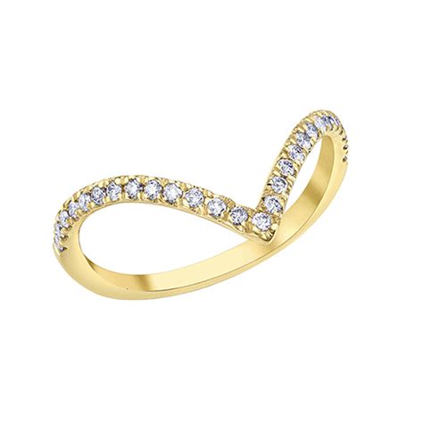 10k Yellow Gold 0 21tdw Diamond Slave Ring Obsessions Jewellery