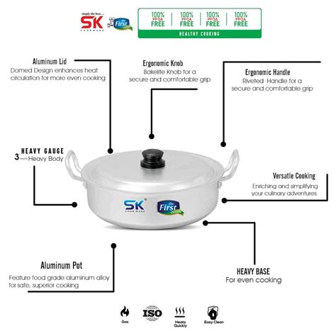 Heaviest Gauged Anodize Flat Wok Lagaan Pateela