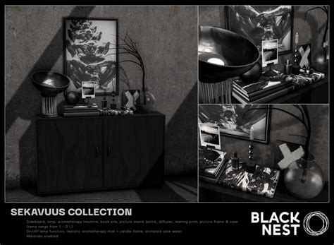 Second Life Marketplace Black Nest Sekavuus Diffuser