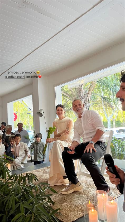 Christian Petersen Se Casó Con Sofía Zelaschi Todas Las Fotos