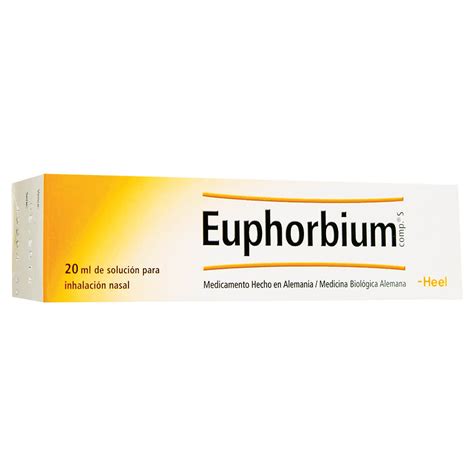 Euphorbium X20 Ml Solución Inhalación Nasal