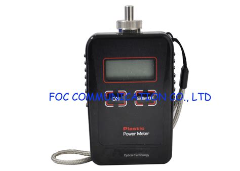 Fttx Networks Handheld Plastic Fiber Optic Test Equipment For 650nm