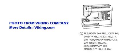 Husqvarna Viking Parts Diagram For Repair And Maintenance