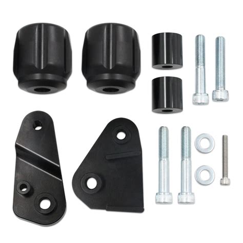 Sinyiin Motorcycle Frame Sliders No Cut Designs Impact Resistant Frame