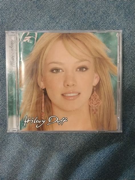 Metamorphosis By Hilary Duff Cd 2003 Autographed Disney For Sale Online