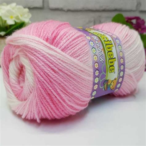 Cicibebe Batik Multi Colored Acrylic Yarn 100g Multi Colored Etsy