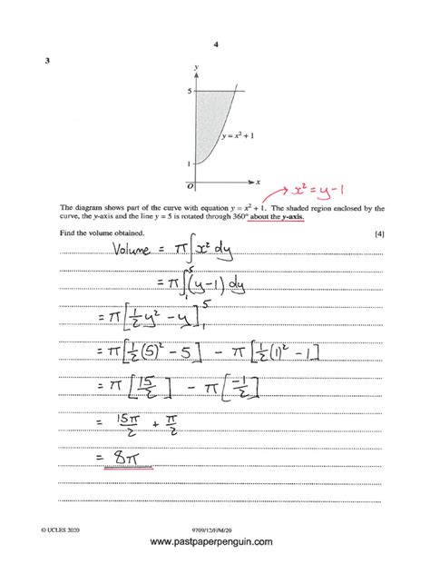 A Integration Volumes Pdf