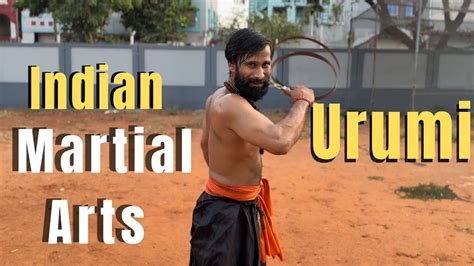 Indian Martial Arts Flexible Sword Urumi Surul Vaal Demonstration And